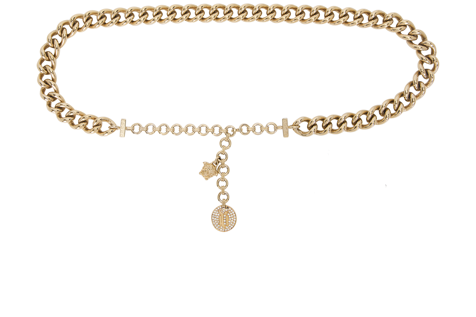 Versace Embellished Chain Belt, Belts - Designer Exchange | Buy Sell ...