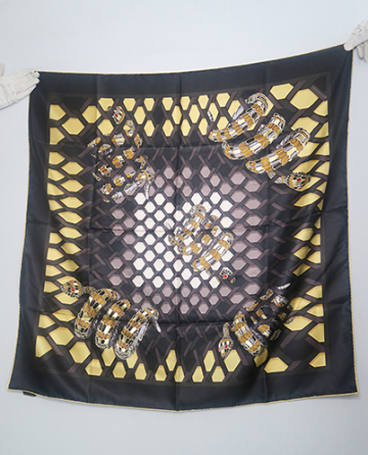 Bulgari Tangled Serpenti Scarf. Silk, Scarves - Designer Exchange | Buy ...