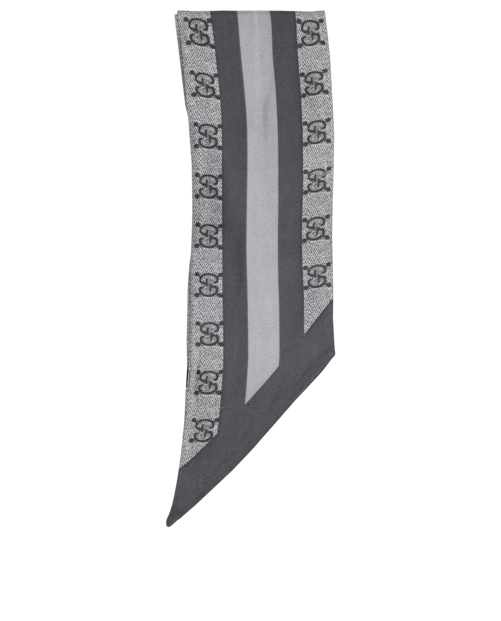 Gucci GG Supreme Twilly With Interlocking G Heart Loop, Scarves ...