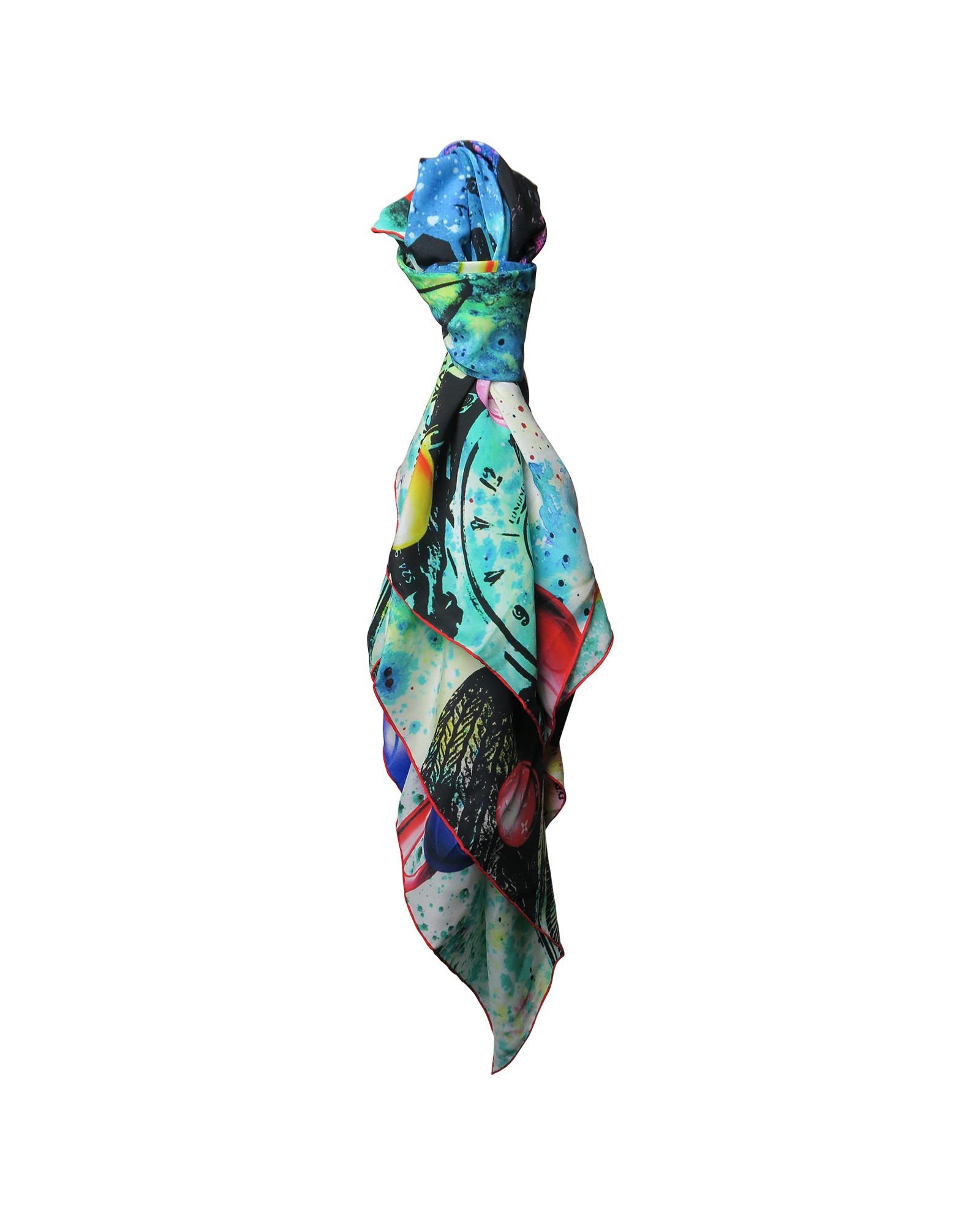 Kenny Scharf Cosmic Pop Giant Scarf, Scarves - Designer Exchange | Buy ...