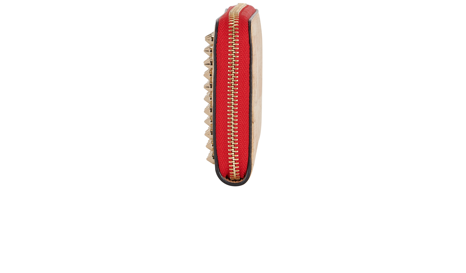 Christian Louboutin Spiked Panettone Wallet, Small Leather Goods ...