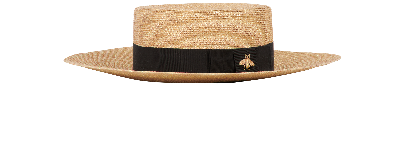 Pre-loved Gucci Lamé Papier Hat - £250