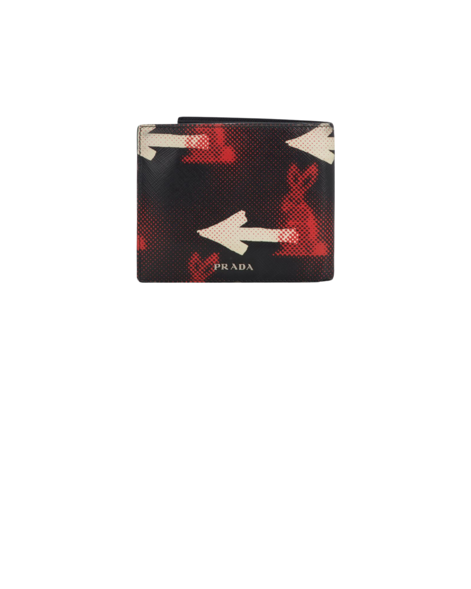 Pre-loved Prada Red Bunny Print Wallet - £60