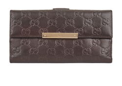 Gucci GG Embossed Long Wallet, Small Leather Goods - Designer Exchange ...