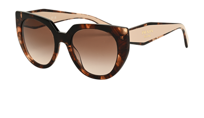 Pre-loved Prada SPR14W Square Sunglasses - £130