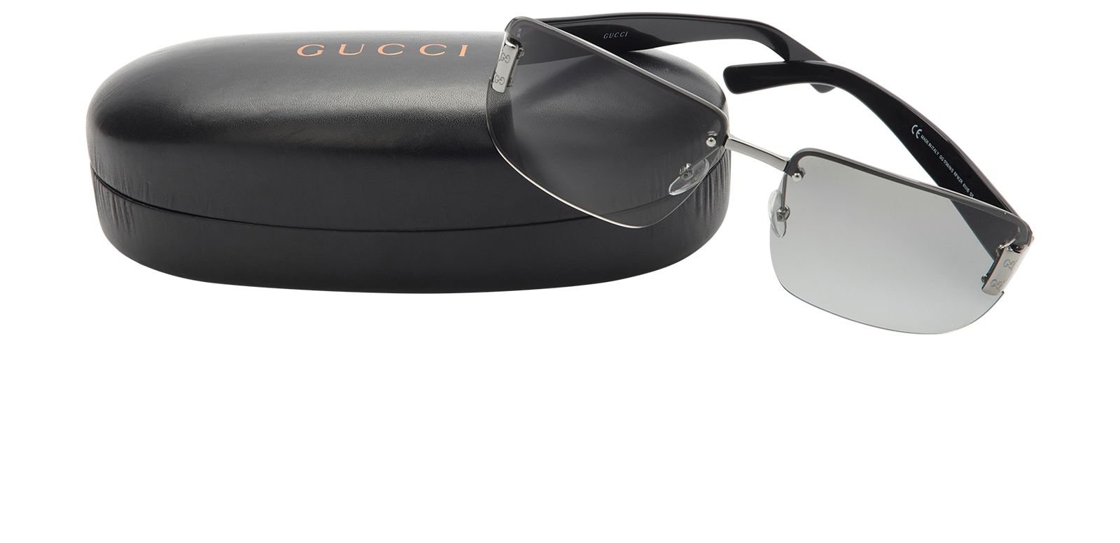 Gucci GG Rimless Rectangular Sunglasses, Sunglasses - Designer Exchange ...