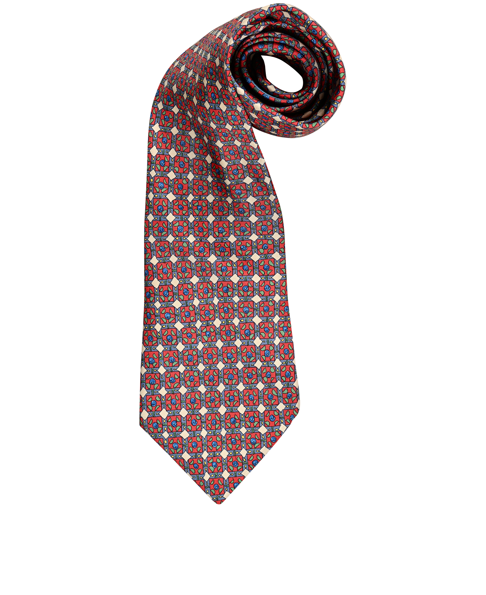 Hermes Vintage Tile Print Tie, Ties - Designer Exchange | Buy Sell Exchange