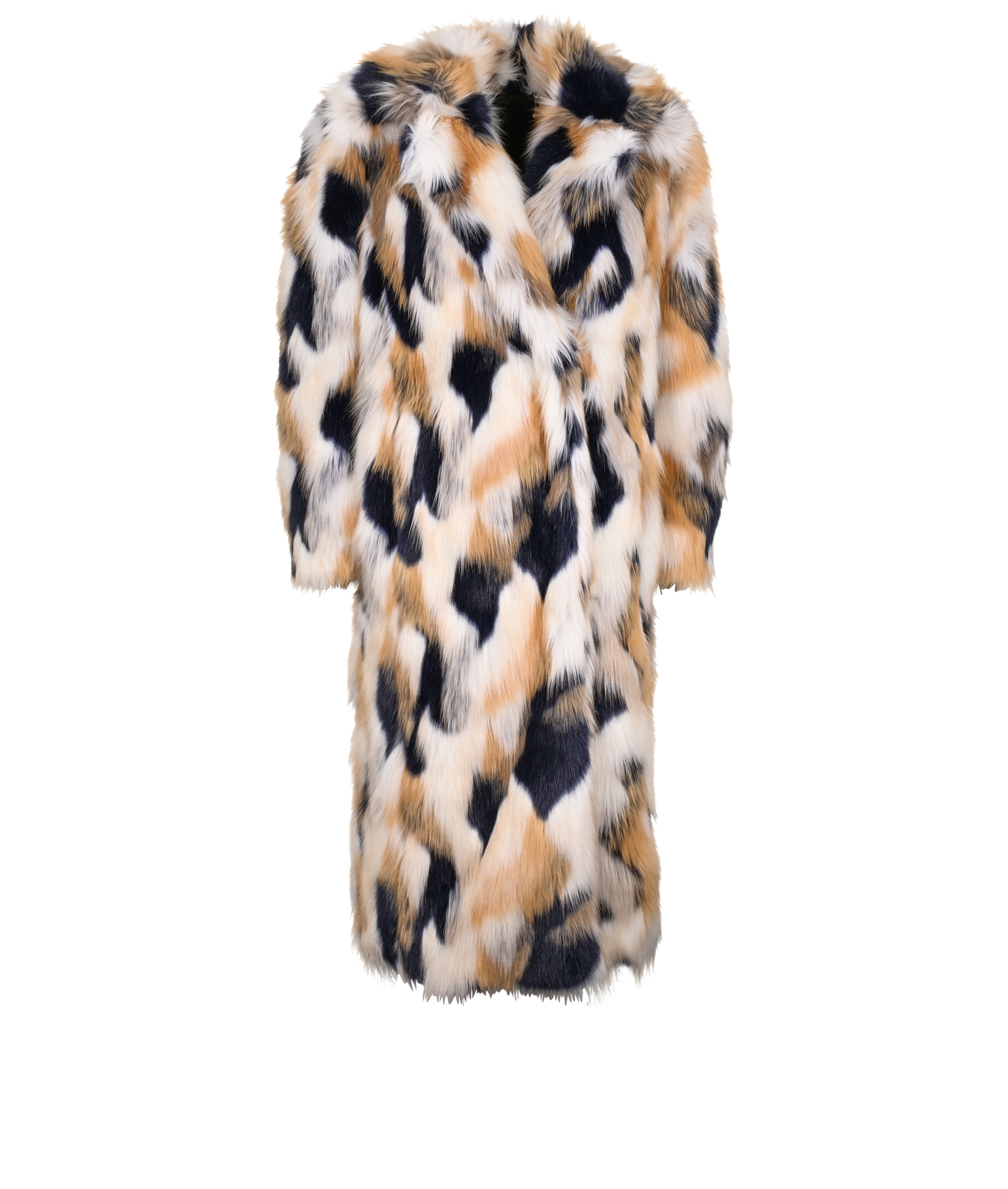 Pre-loved Givenchy Long Faux Fur Jacket - £650