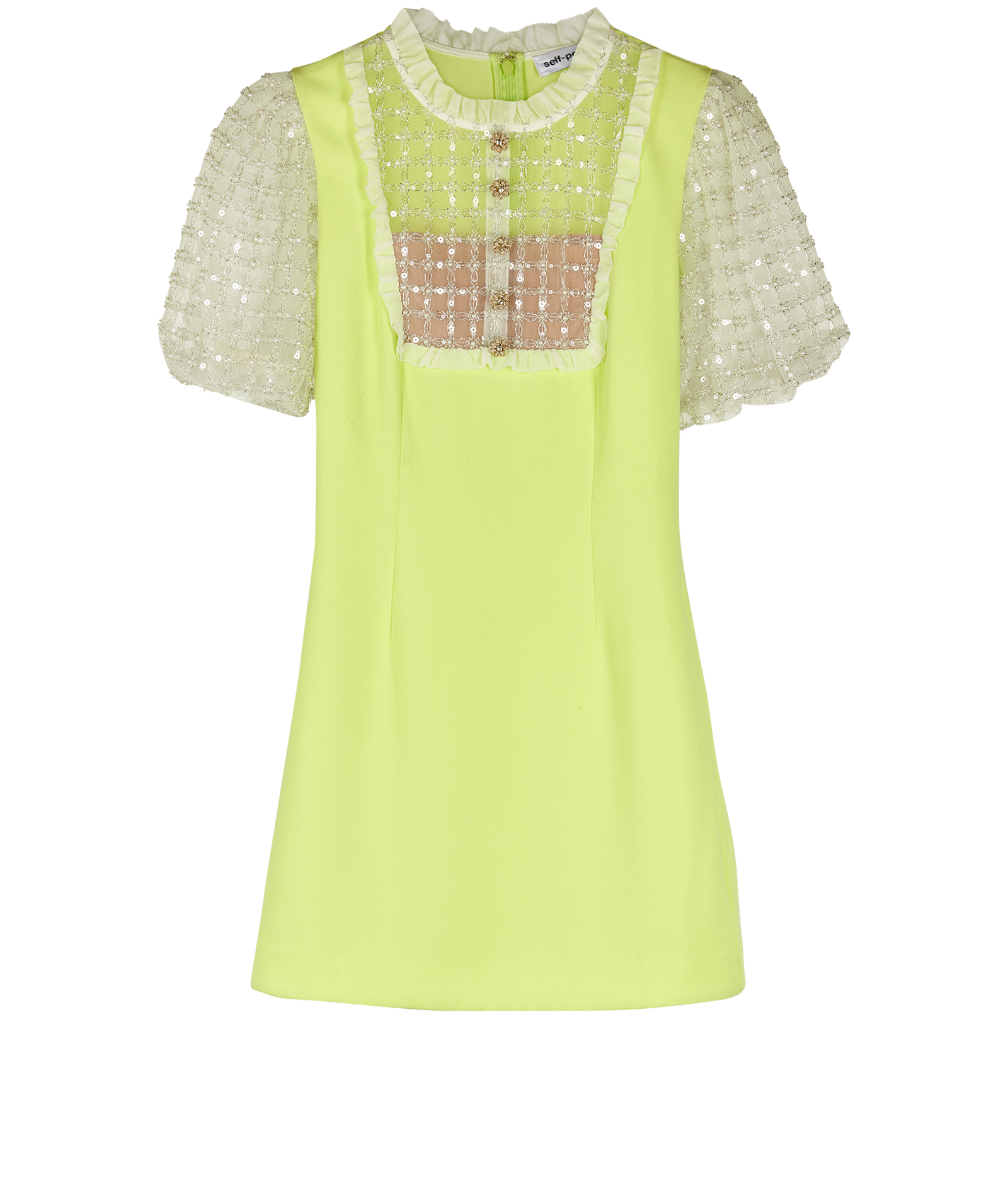 Self-Portrait Embellished Mini Dress, Dresses - Designer Exchange | Buy ...