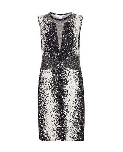 Diane Von Furstenberg Sleeveless Paint Splash Dress, Dresses - Designer ...