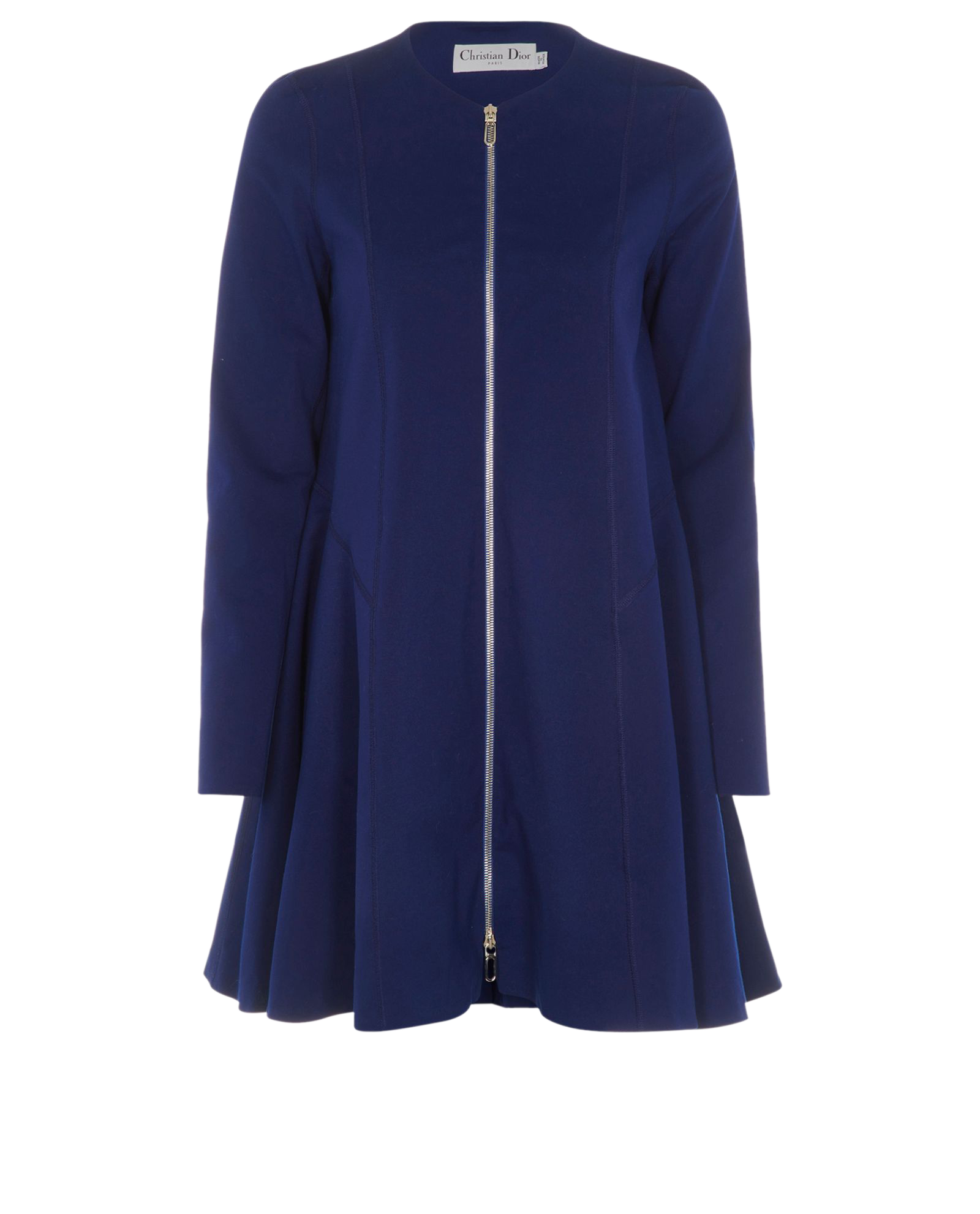 Pre-loved Christian Dior Zip Up Flare Jacket - £150