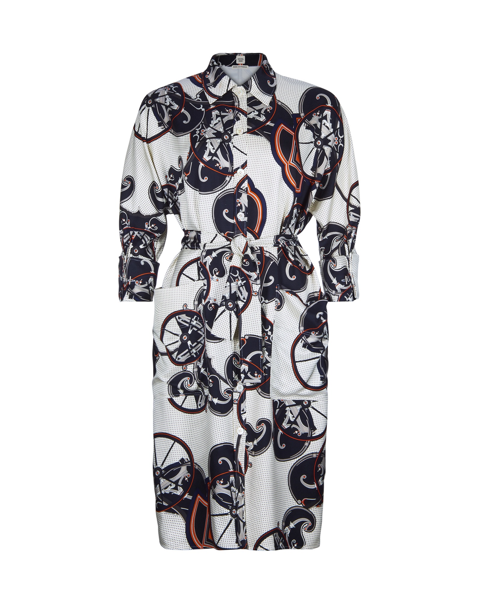 Hermes Printed Duster Coat, Jackets - Designer Exchange | Buy Sell Exchange