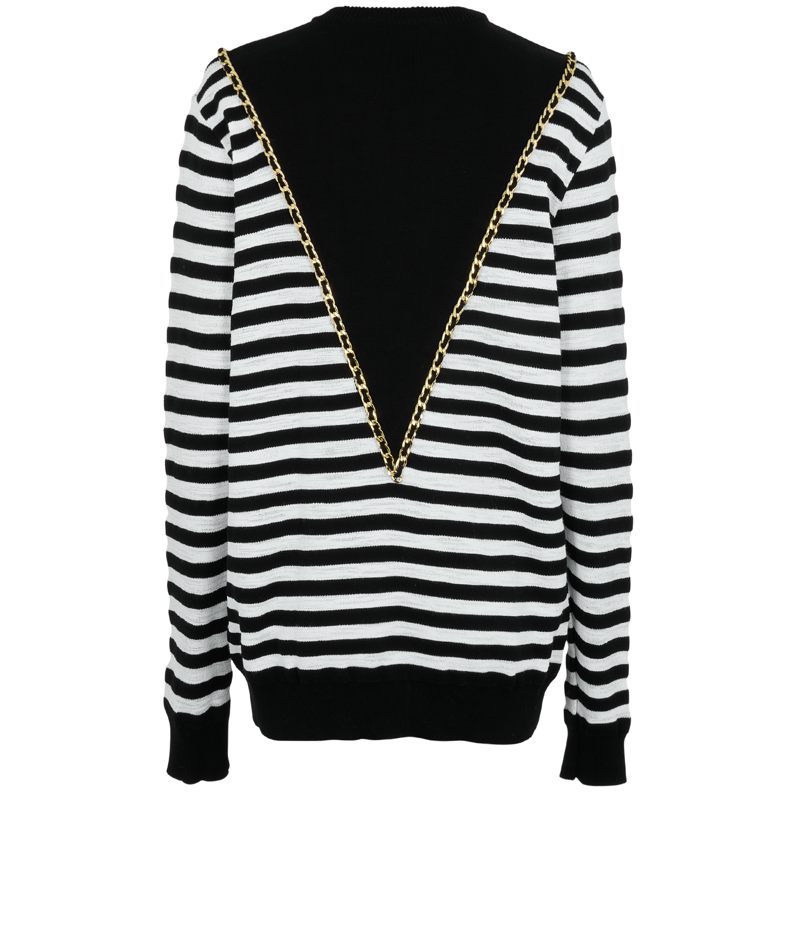 Pre-loved Balmain Chain Detail Jumper - £150