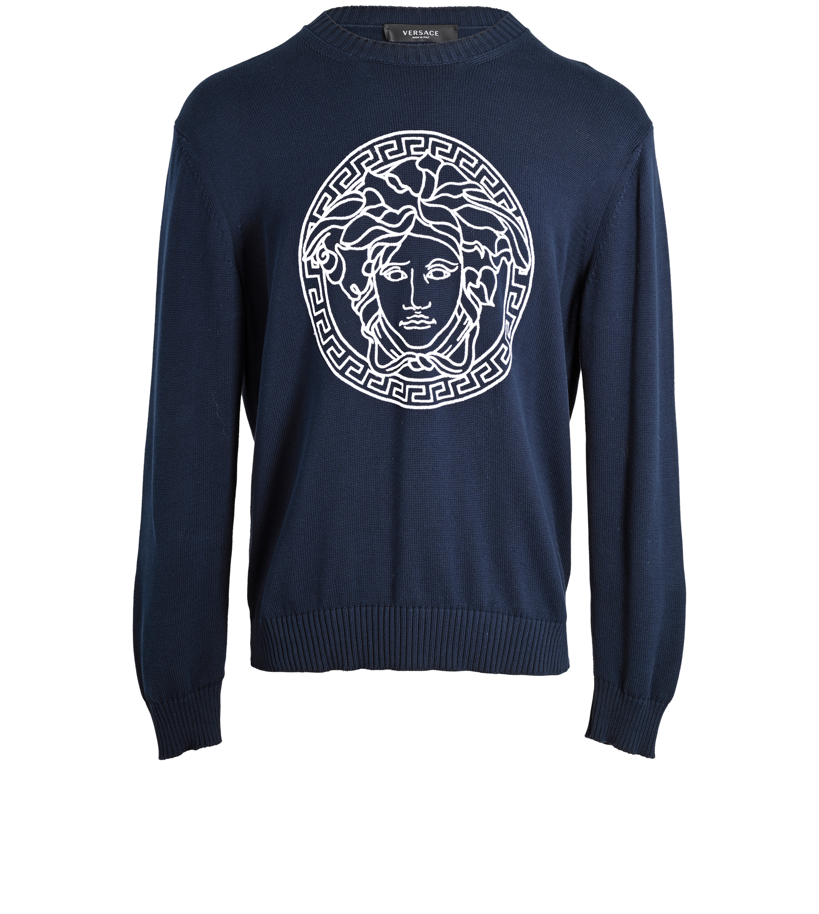Versace Medusa Embroidered Jumper, Jumpers - Designer Exchange | Buy ...
