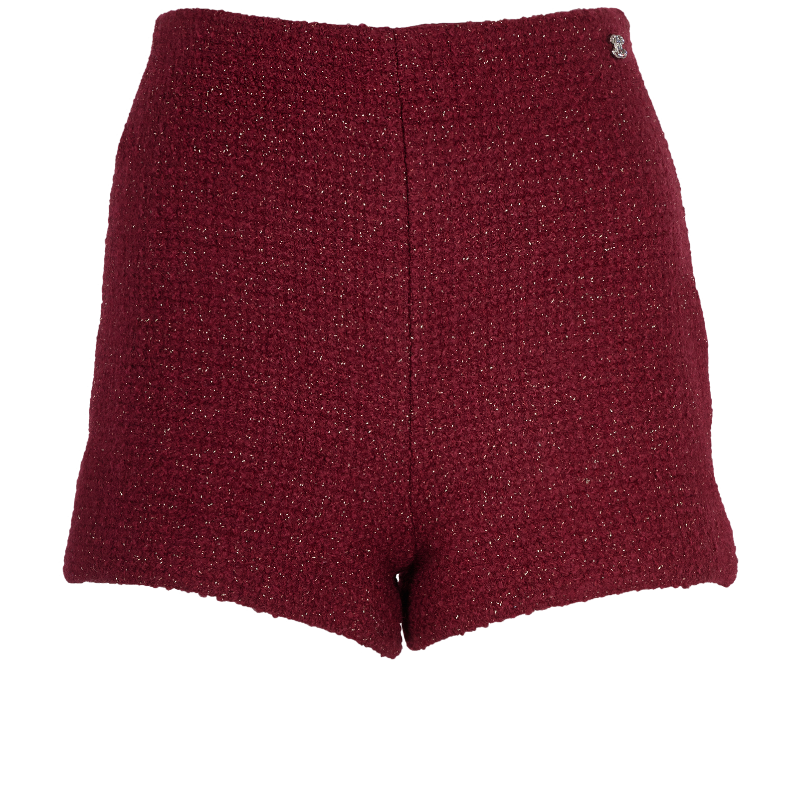 Pre-loved Chanel CC Tweed Shorts - £375