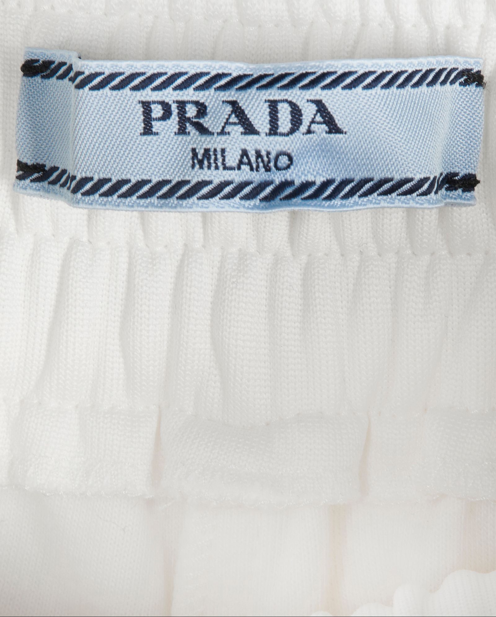 Prada Triangle Logo-Plaque Shorts, Shorts - Designer Exchange | Buy ...