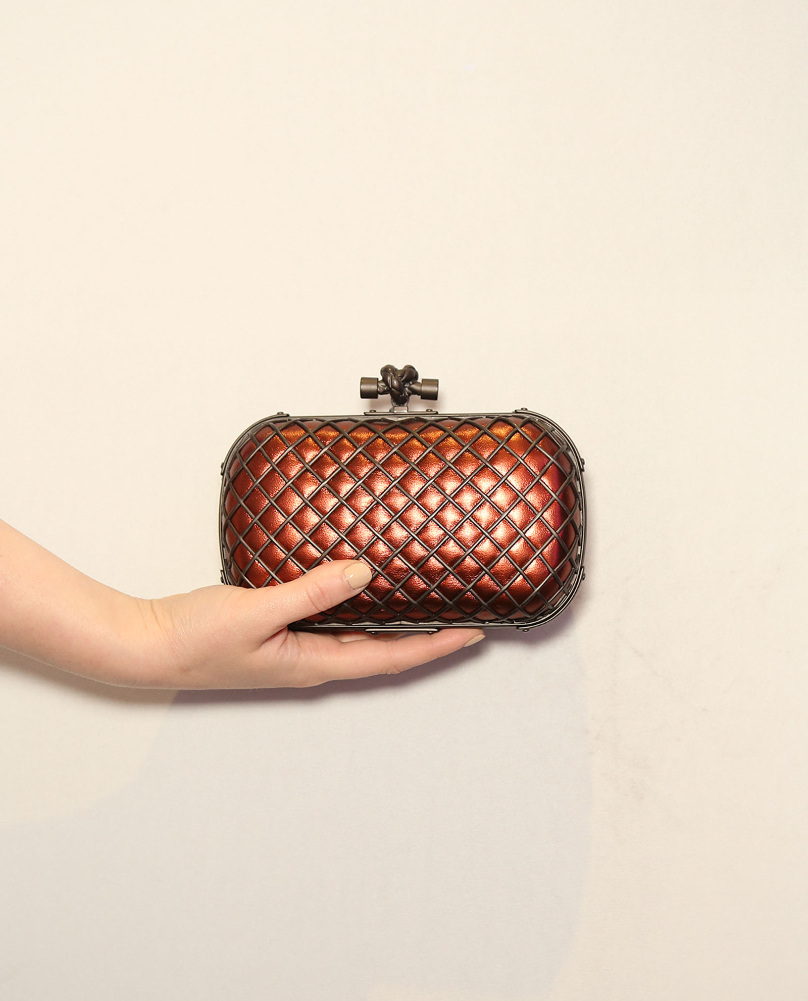 Cage Knot Clutch, Bottega Veneta - Designer Exchange | Buy Sell Exchange