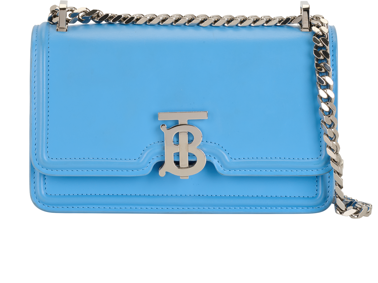 Pre-loved Mini TB Chain Shoulder Bag - £395