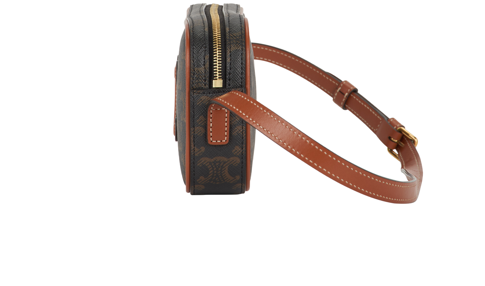 Pre-loved Triomphe Mini Camera Bag - £950