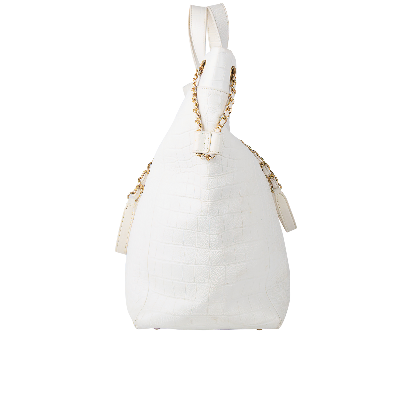 Croc Embossed Shopping Bag, Chanel - Designer Exchange | Buy Sell Exchange