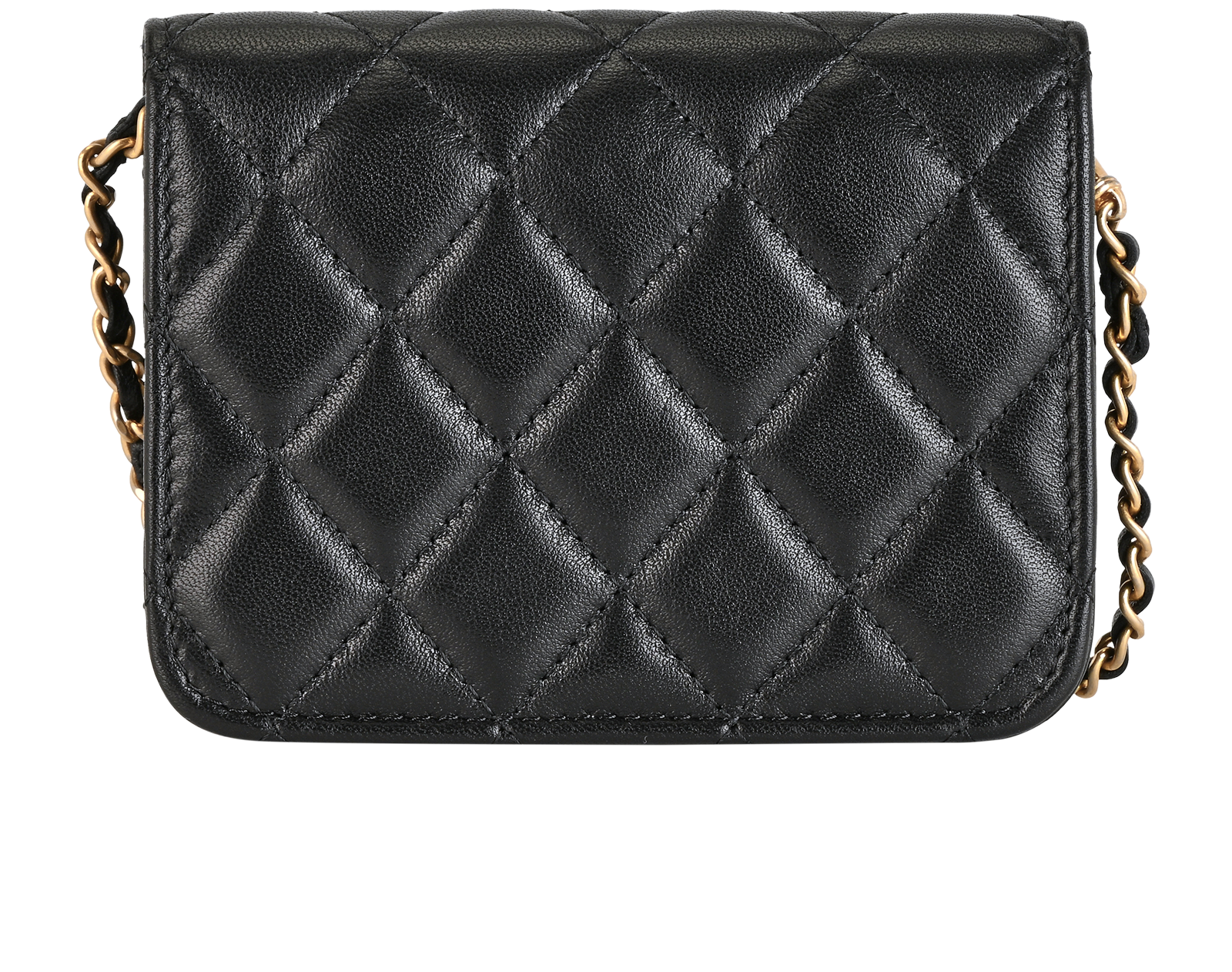 Pre-loved Pearl Crush Mini Wallet On Chain - £2,500
