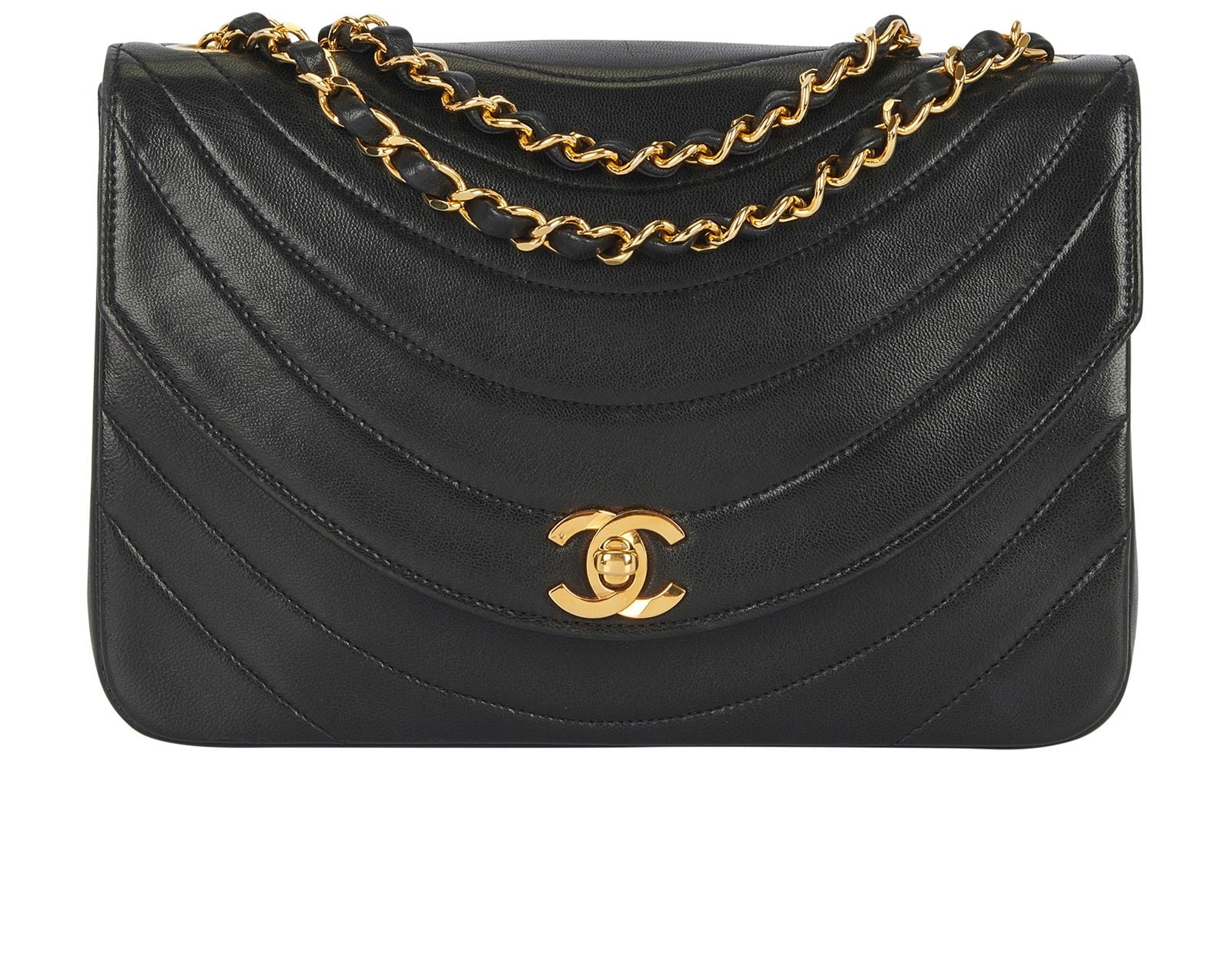 Vintage Classic Flap Curved Stitching, Chanel - Designer Exchange | Buy ...