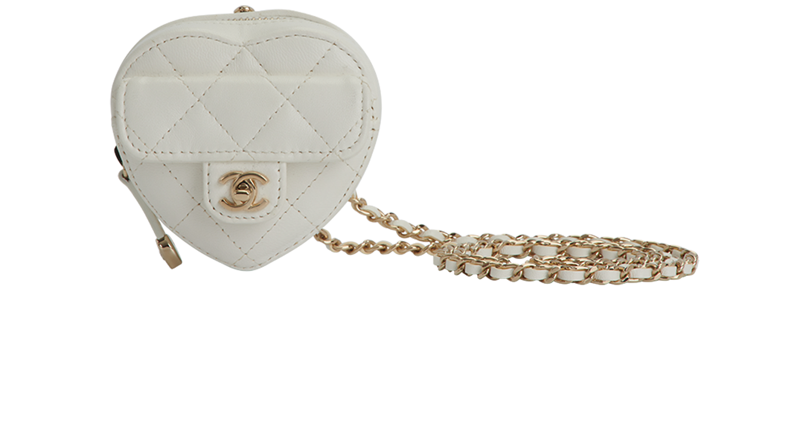 2022 Heart Coin Purse On Chain, Chanel - Designer Exchange | Buy Sell ...