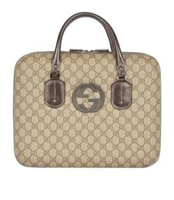 Gucci Supreme Interlocking G Laptop Bag, Gucci - Designer Exchange ...