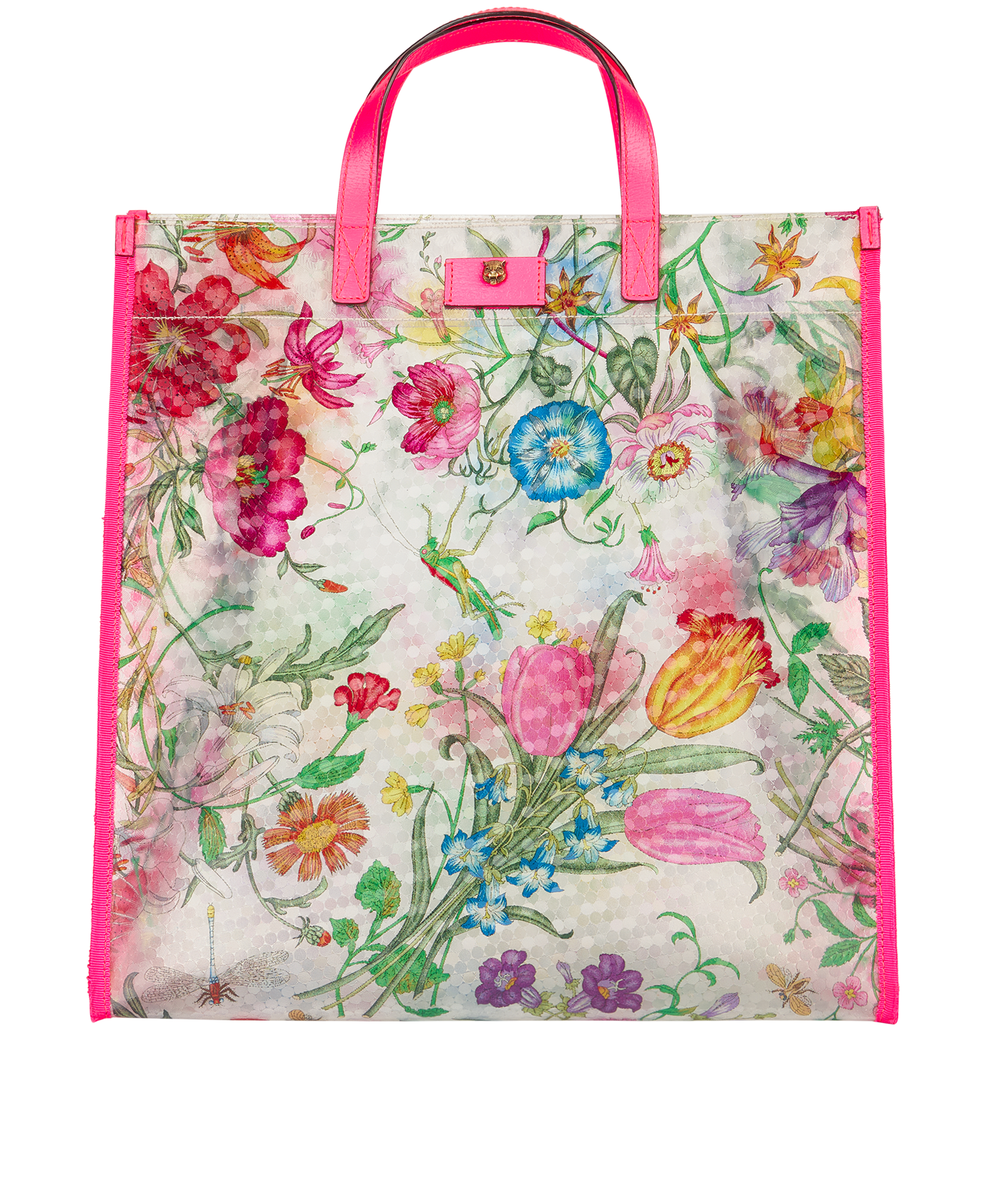 Pre-loved Fluorescent Flora Large Tote Bag - £350