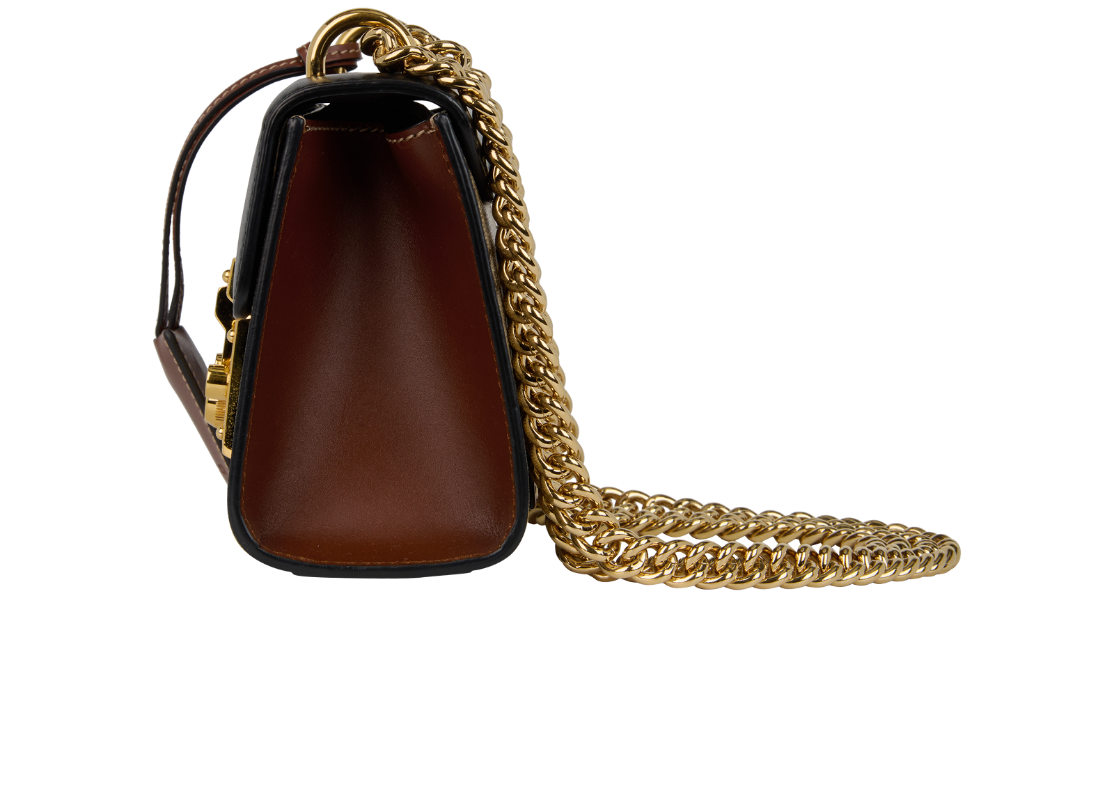 Pre-loved Padlock Chain Bag - £950