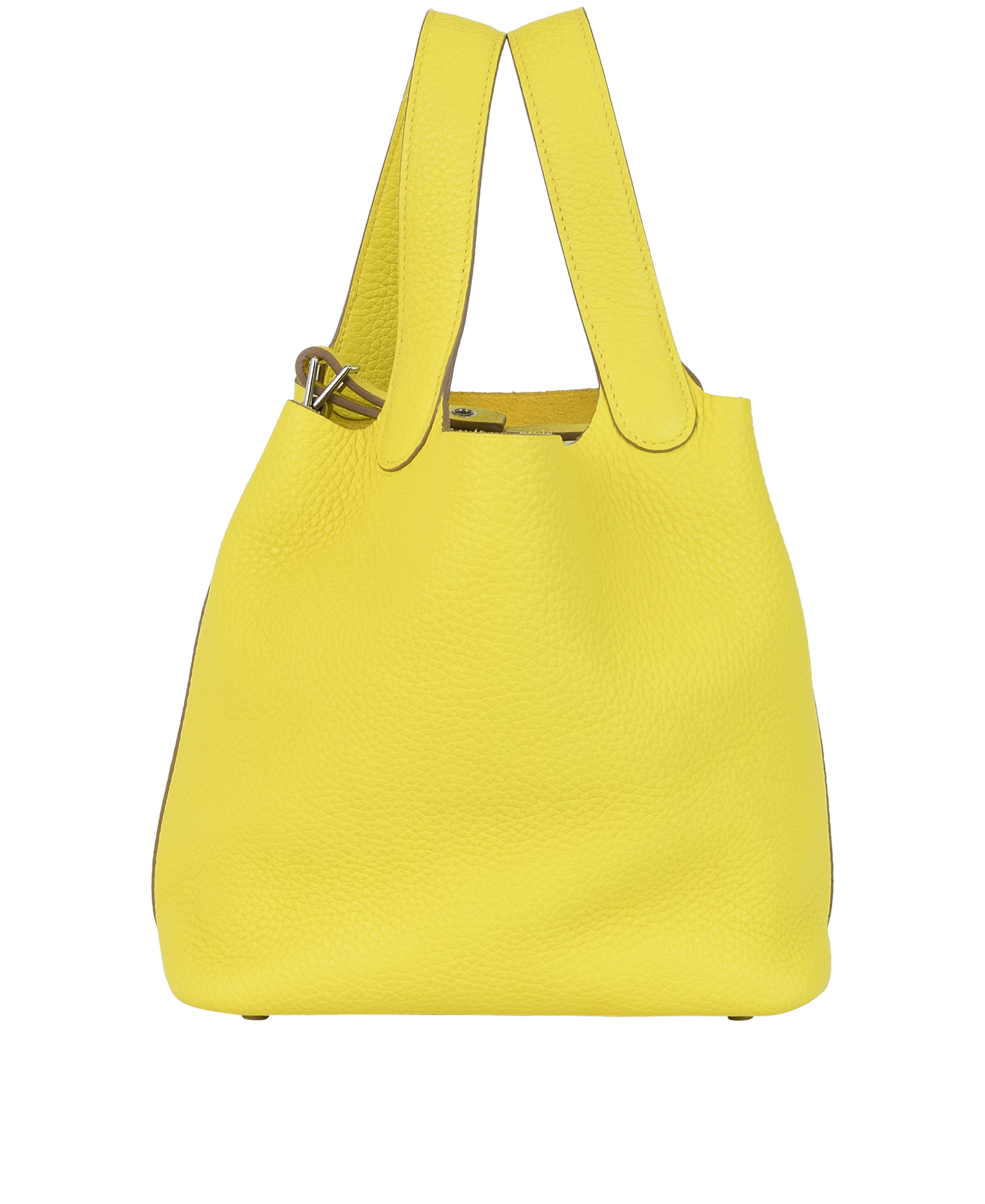 Pre-loved Picotin 18 in Clemence Lime - £3,100
