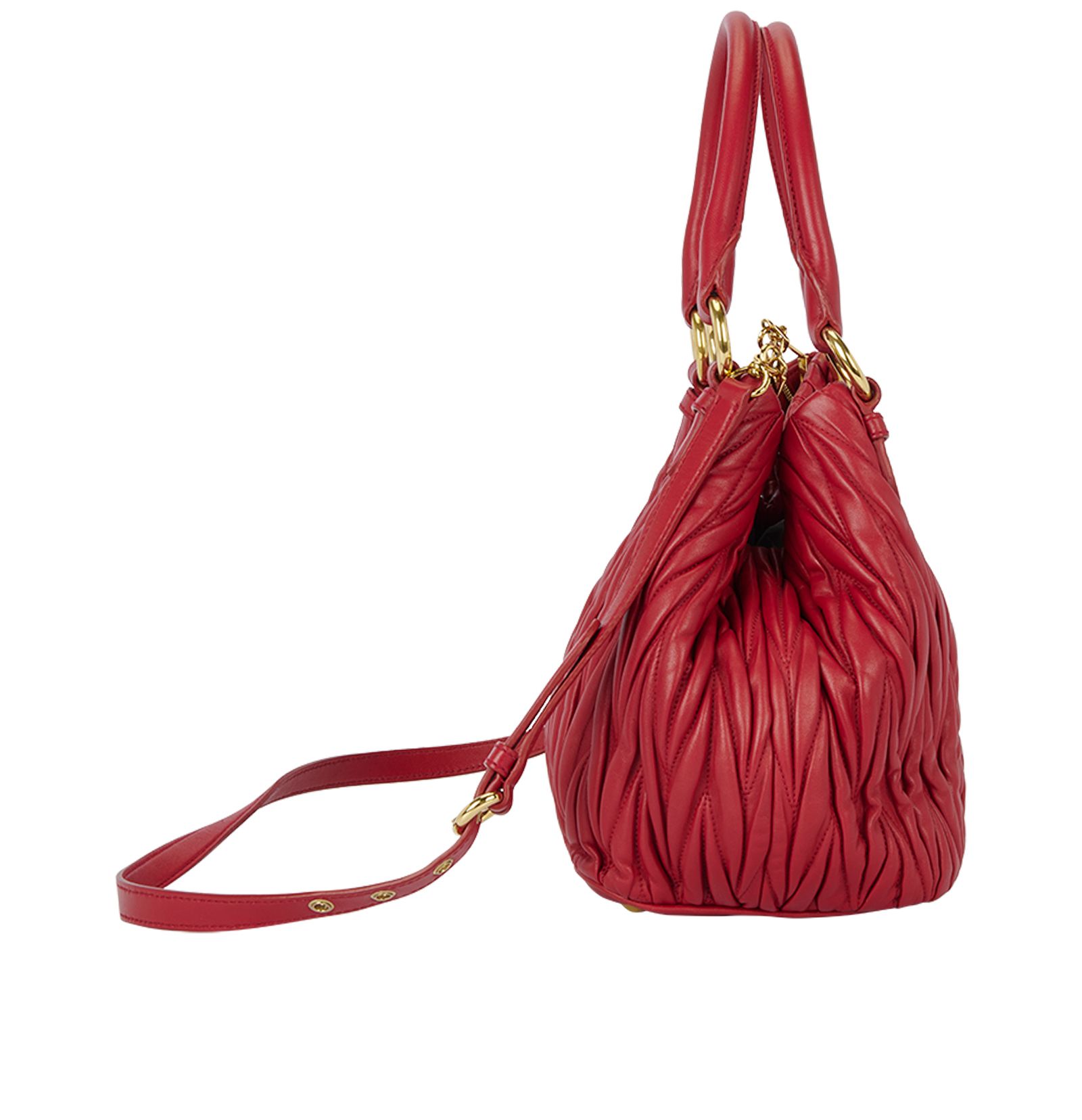 Matelasse Secchiello Bucket Bag, Miu Miu - Designer Exchange | Buy Sell ...