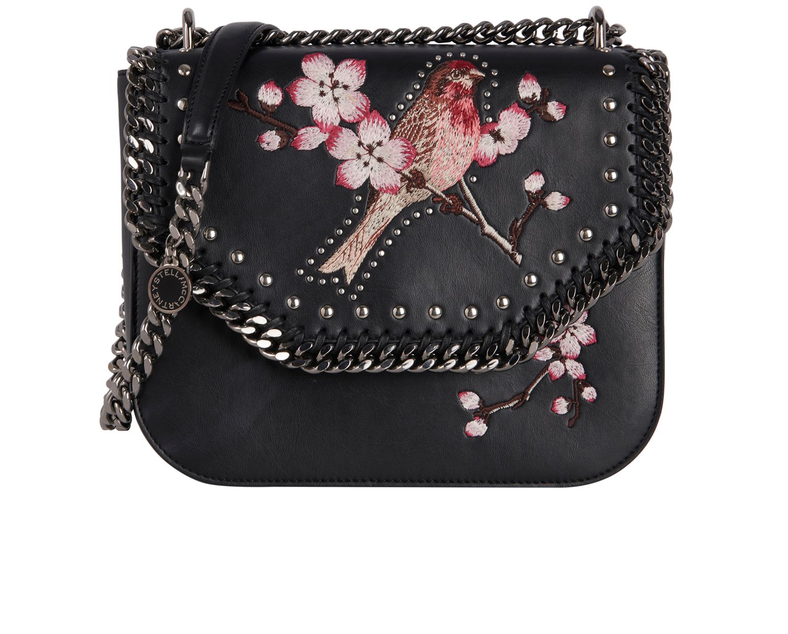 Pre-loved Falabella Box Bird Shoulder Bag - £220