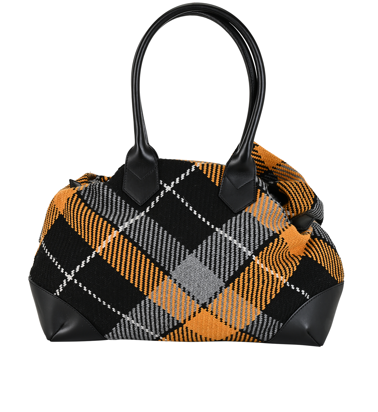 Pre-loved Tartan Pleated Shoulder Bag - £195