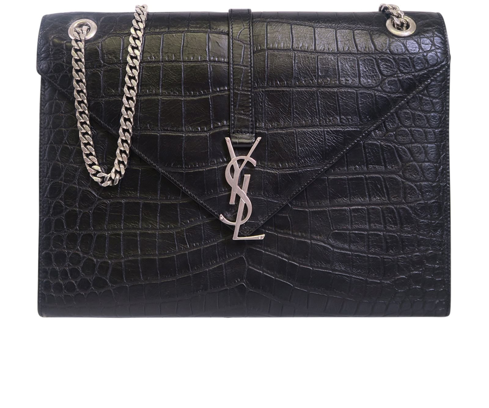 YSL College Croc Bag, Saint Laurent/YSL - Designer Exchange | Buy Sell ...