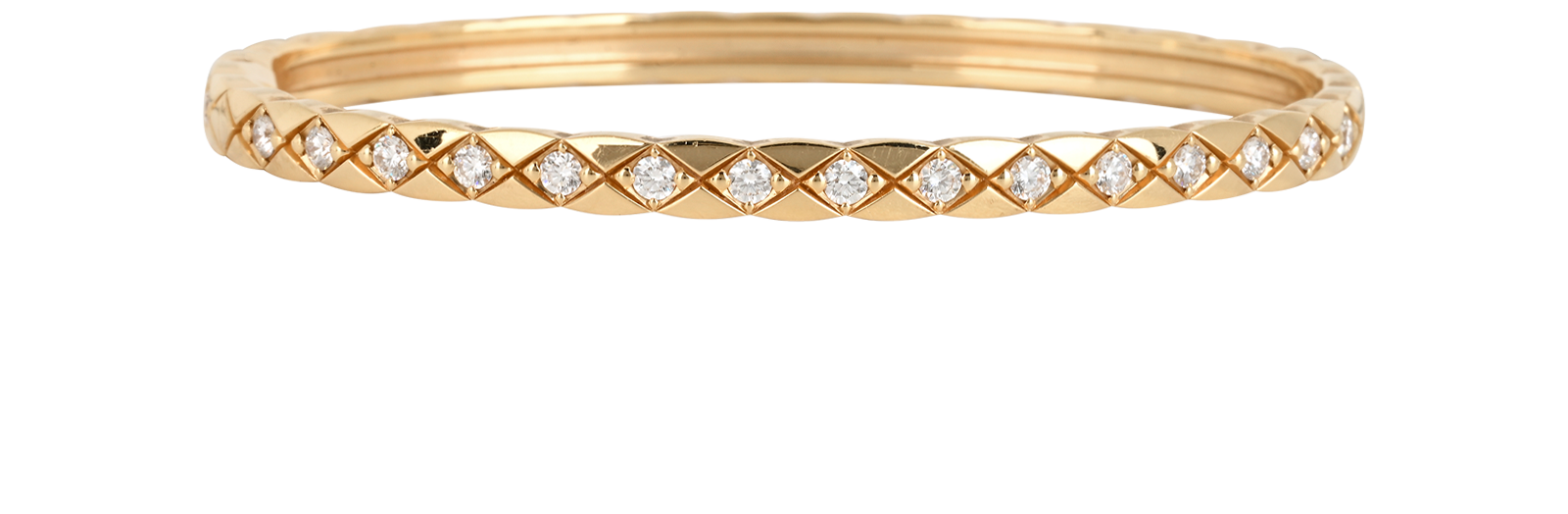 Pre-loved Chanel Coco Crush Mini Bangle - £7,500