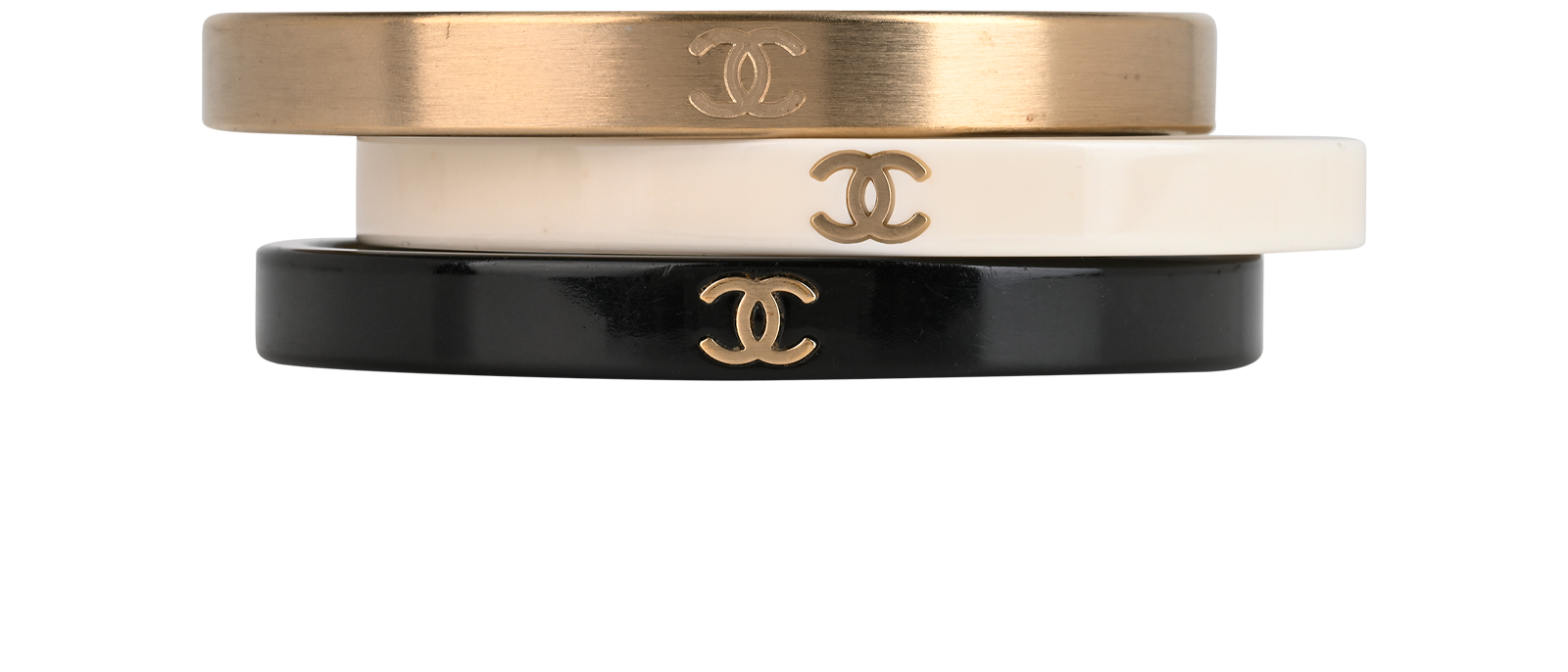 Pre-loved Chanel B12P 3 Bangle Set - £420