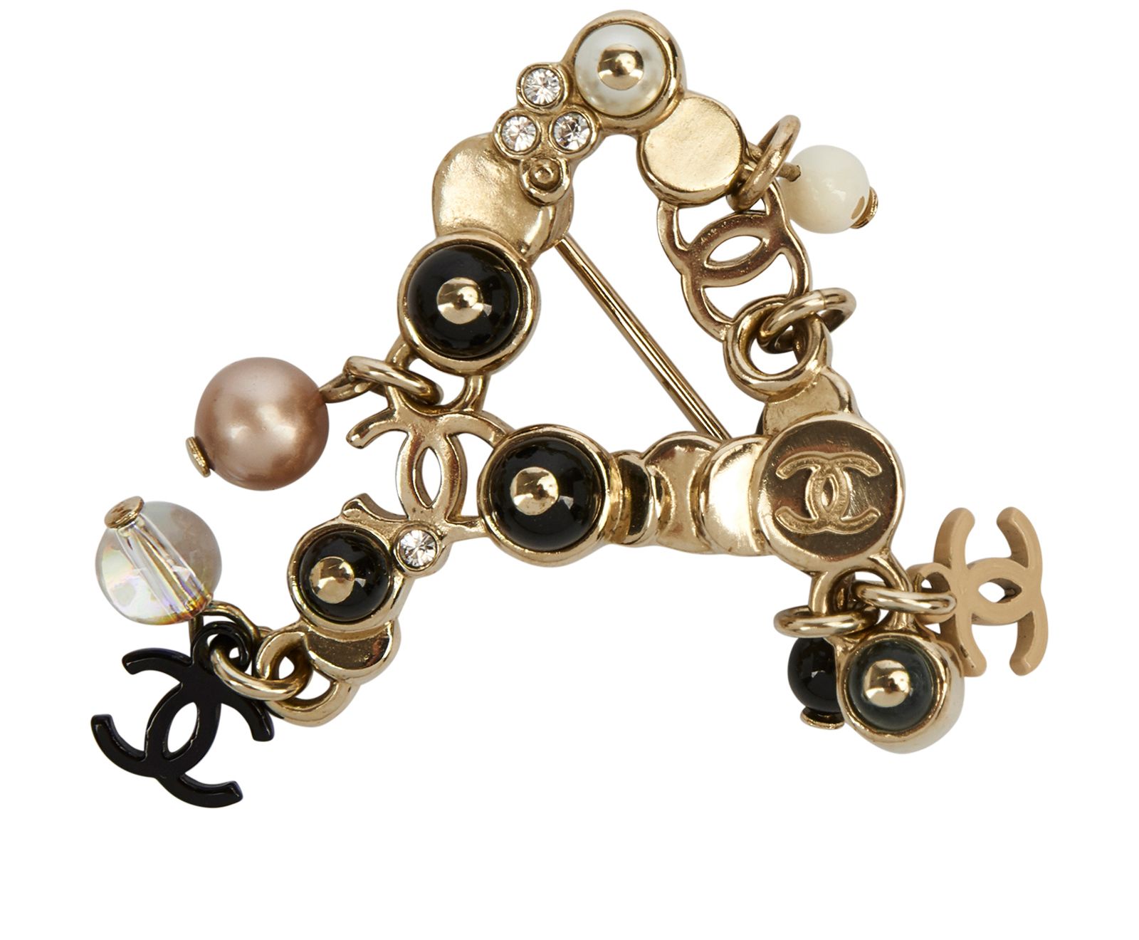 Chanel set of 6 CC Crystal Brooches, Brooches - Designer Exchange | Buy ...