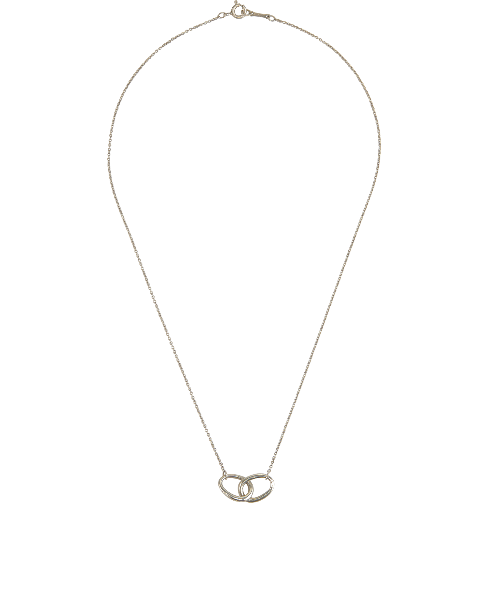 Pre-loved Tiffany & Co Elsa Peretti Double Loop Necklace - £220