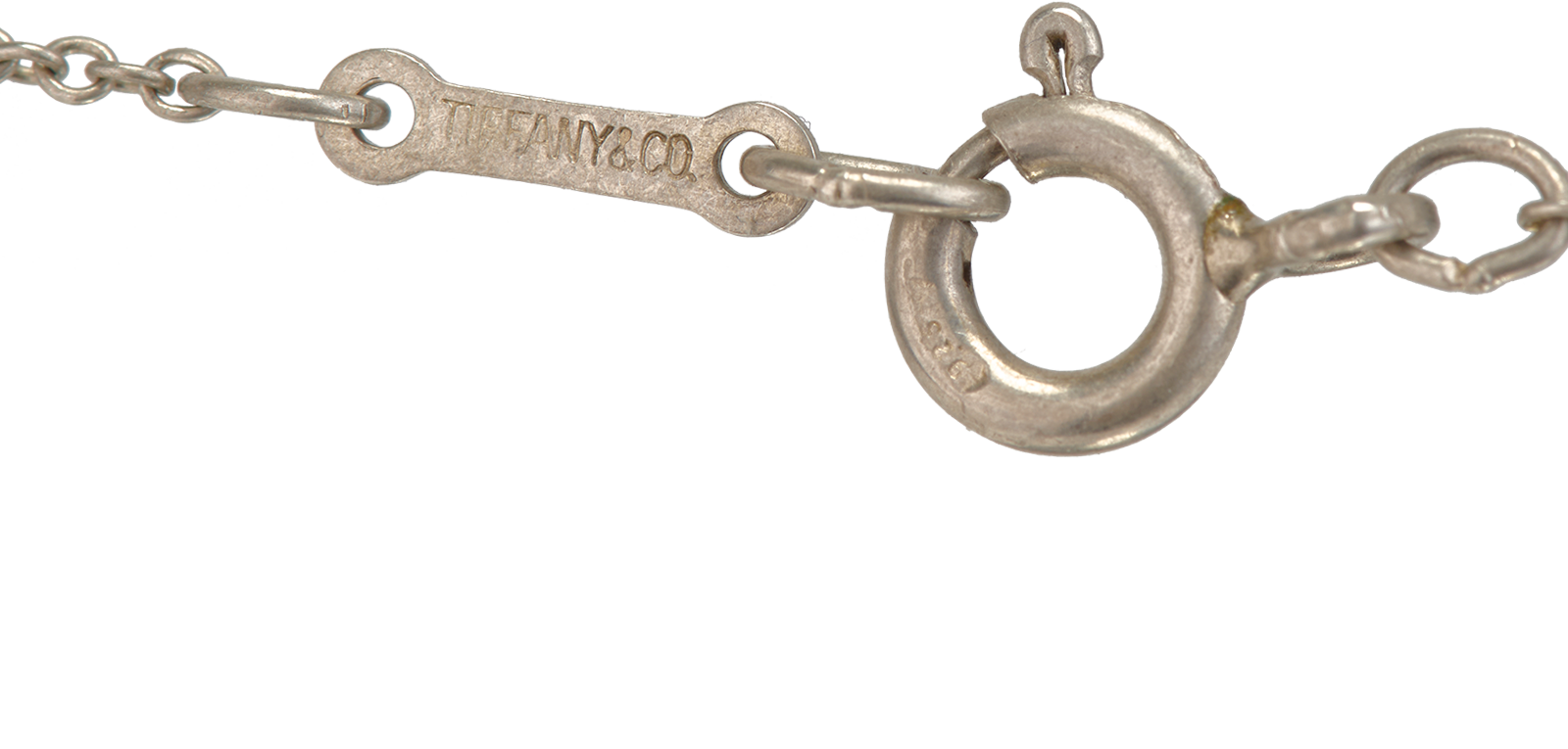Pre-loved Tiffany & Co Elsa Peretti Double Loop Necklace - £220