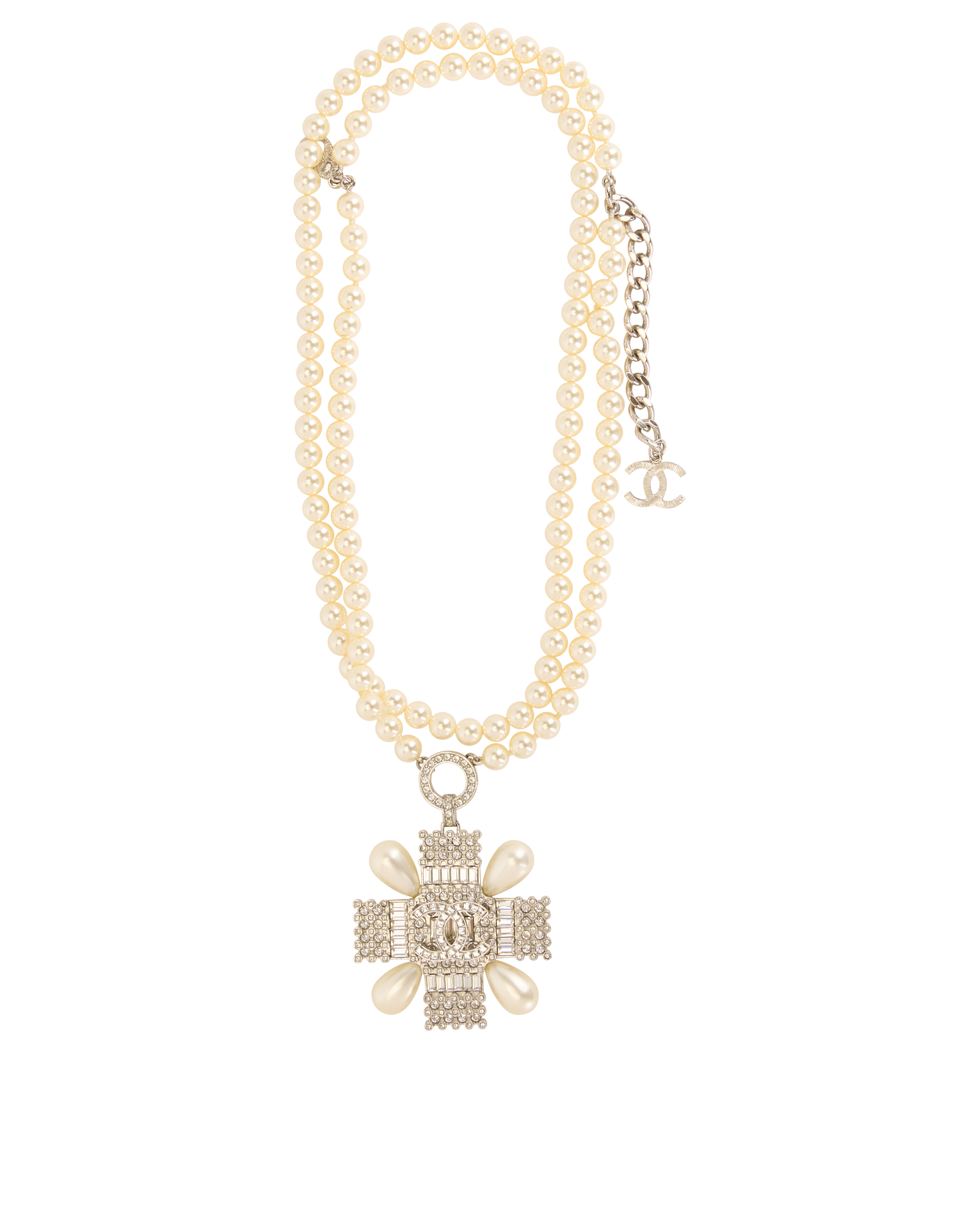 Chanel Cross Double Necklace, Necklaces - Designer Exchange | Buy Sell ...