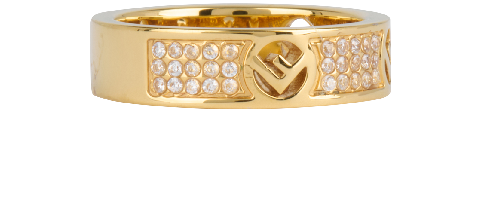 Pre-loved Fendi FF Ring - £160