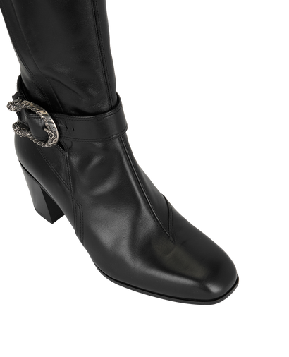 Pre-loved Gucci Knee High Boots - £550