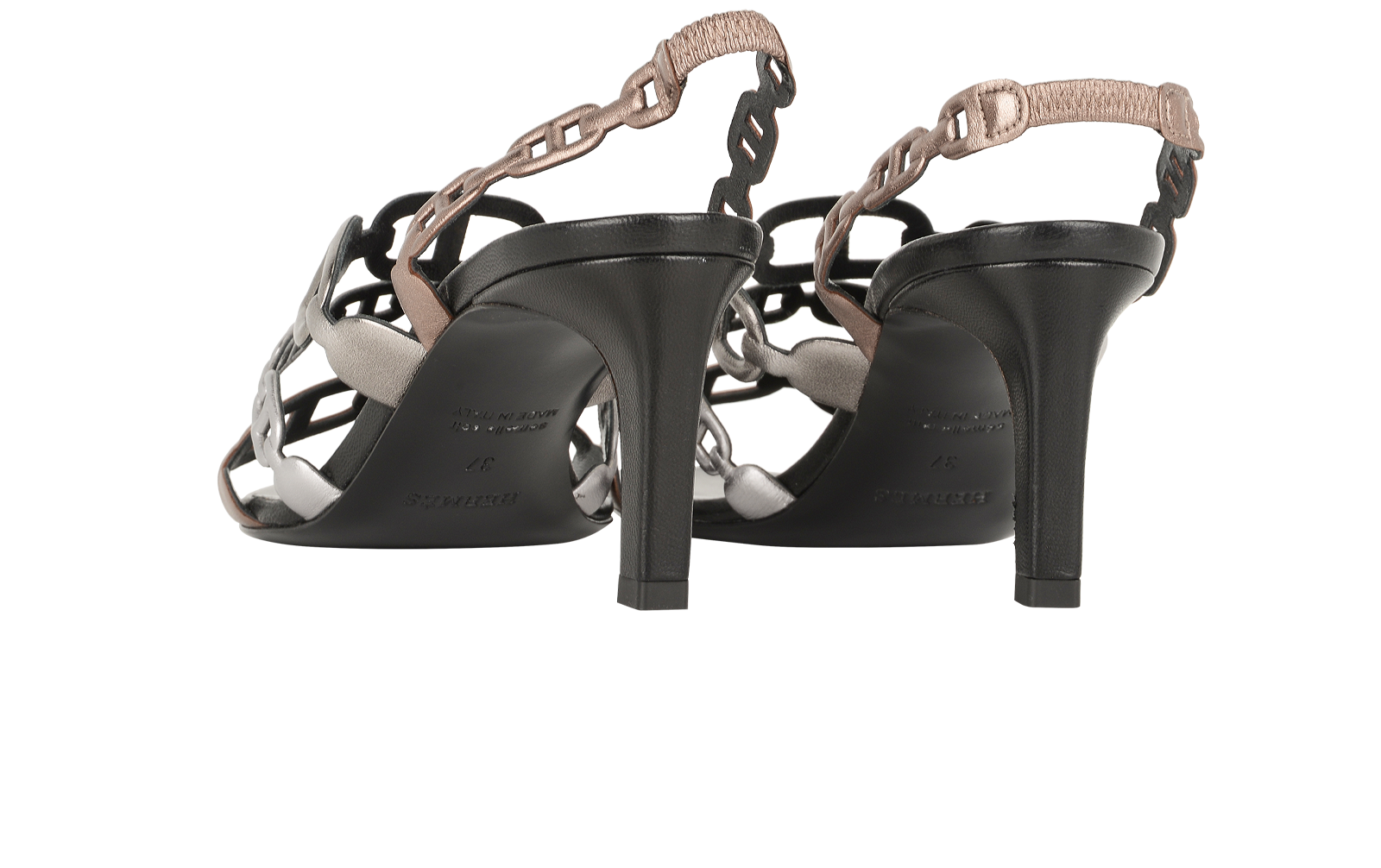 Pre-loved Hermes Tandem Heels - £450